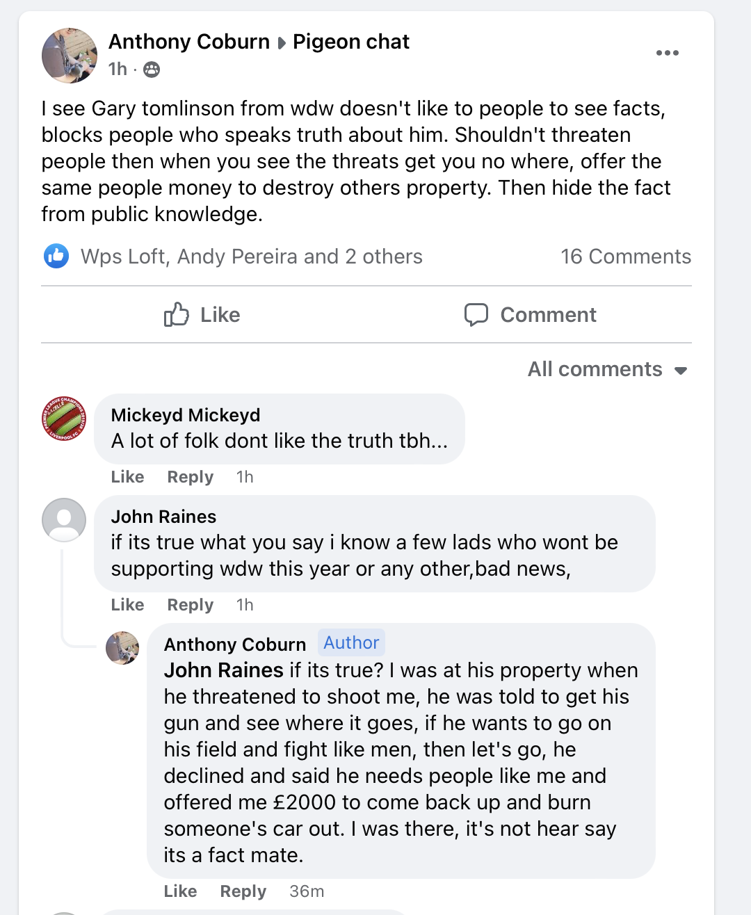 Don't Ask Tommo – Some facts about Gary Tomlinson and his Who Dares ...